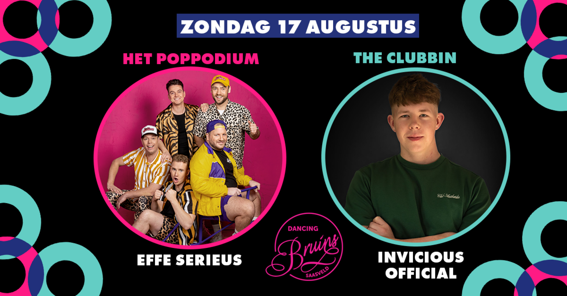 Effe Serieus & Invicious official | Agenda | Dancing Bruins
