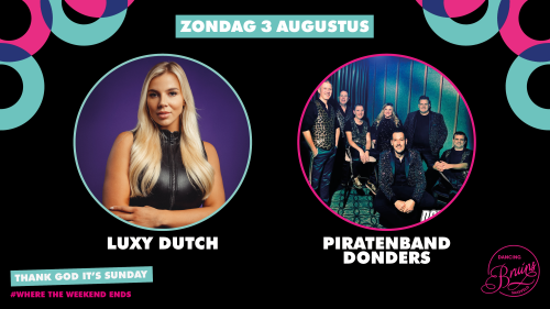 Luxy Dutch & Piratenband Donders | Agenda | Dancing Bruins